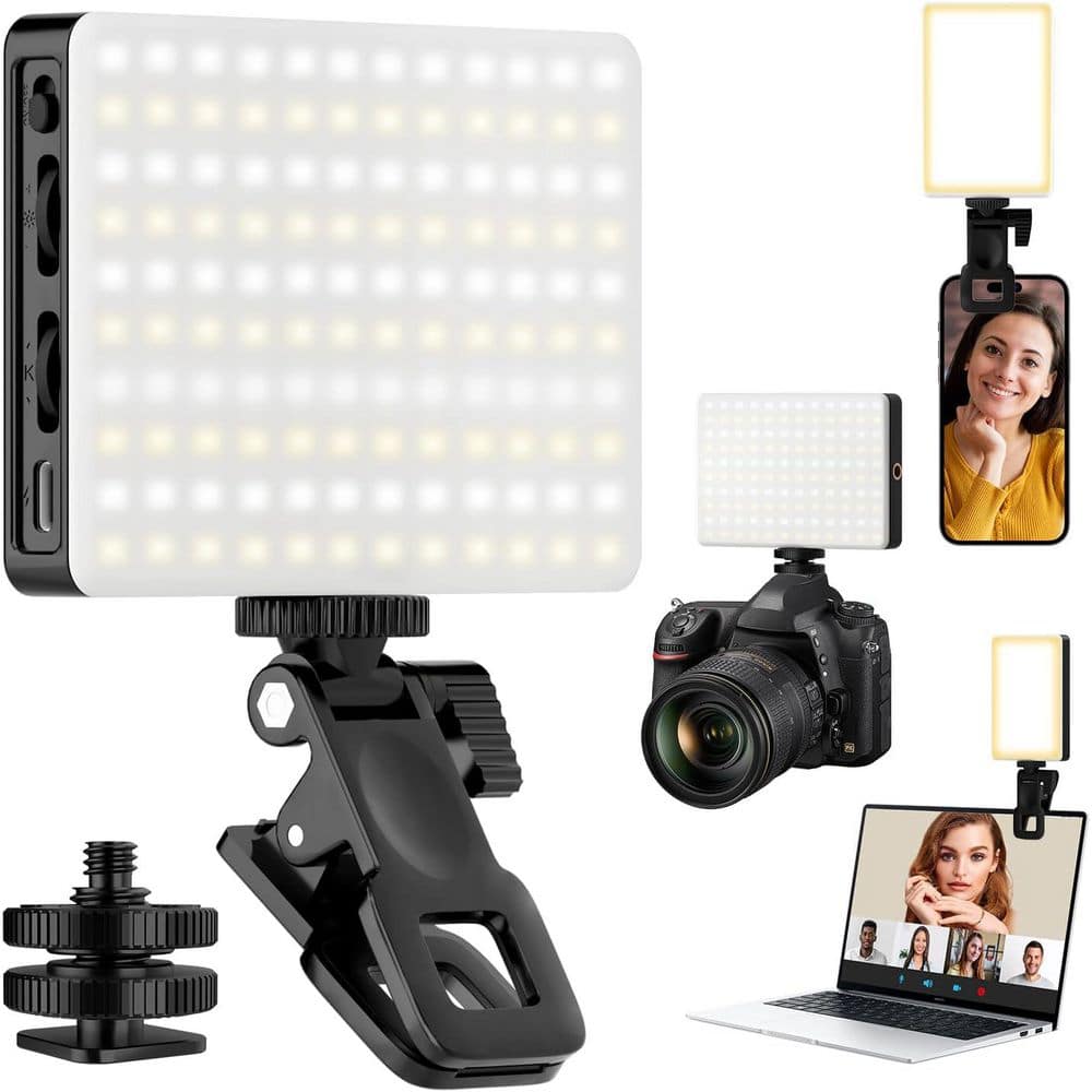 OBJLGEV Rechargeable Phone Light 8000 mAh with Adjustable 3 Light Modes ...