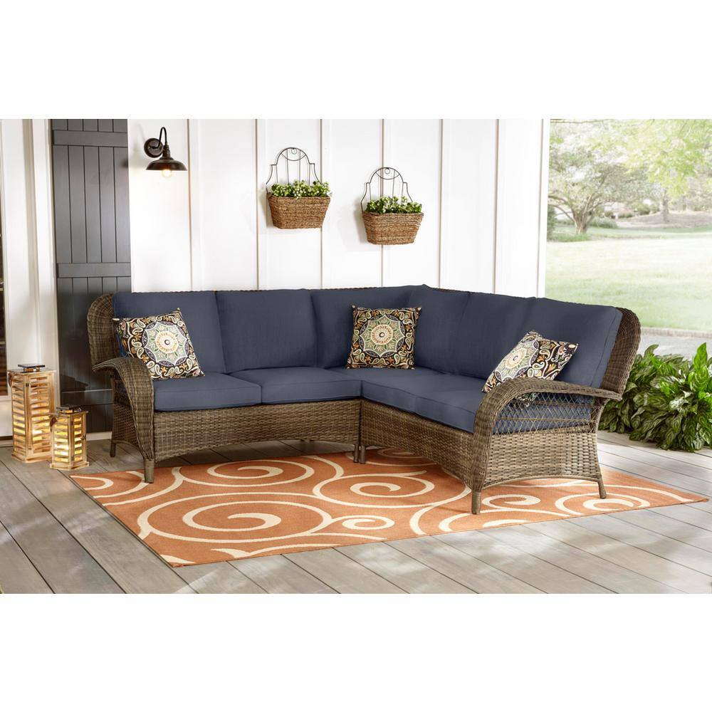 Have a question about Hampton Bay Beacon Park 3-Piece Brown Wicker ...