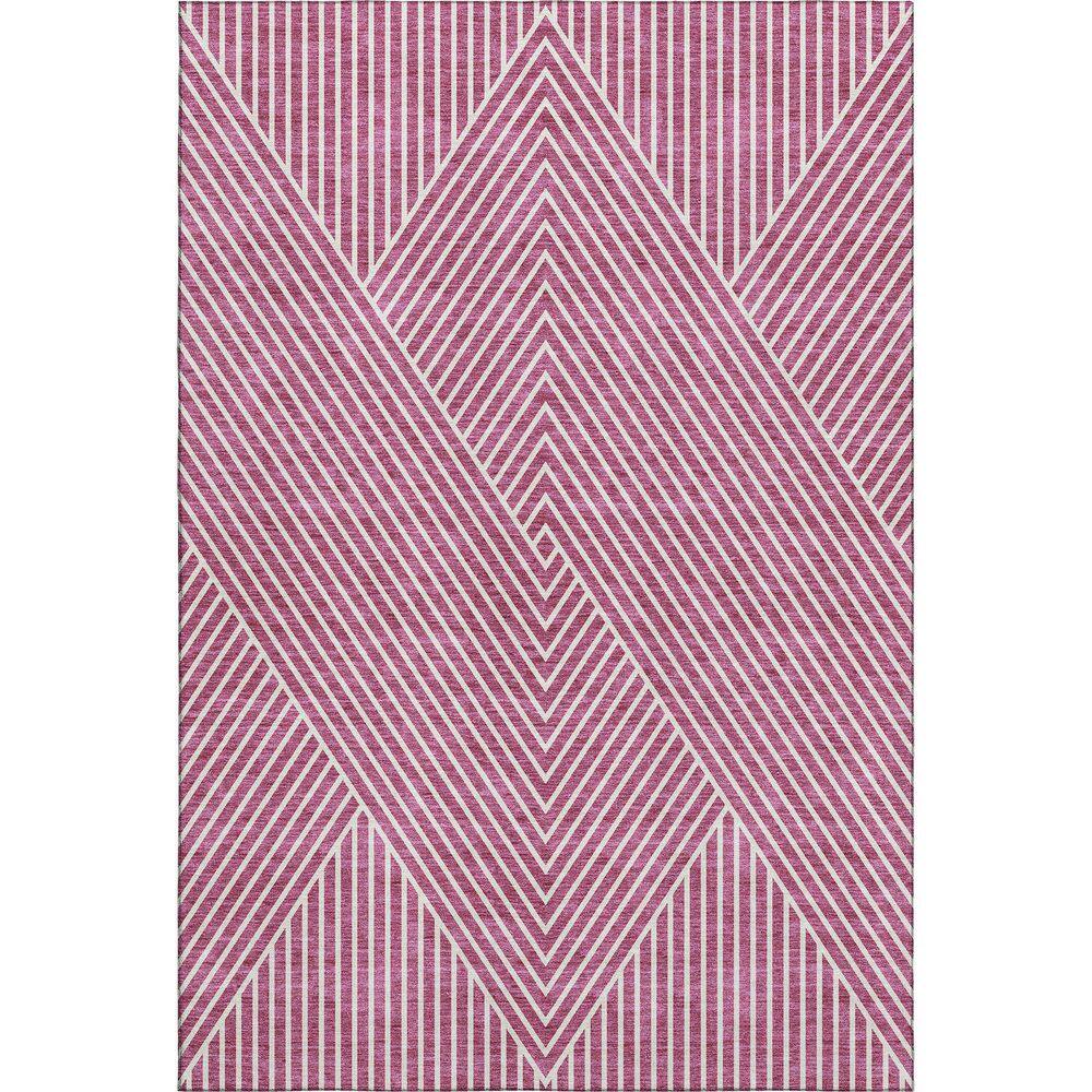 Addison Rugs Mayfield Premium Machine Washable Abstract AMF937 Blush 5 ...