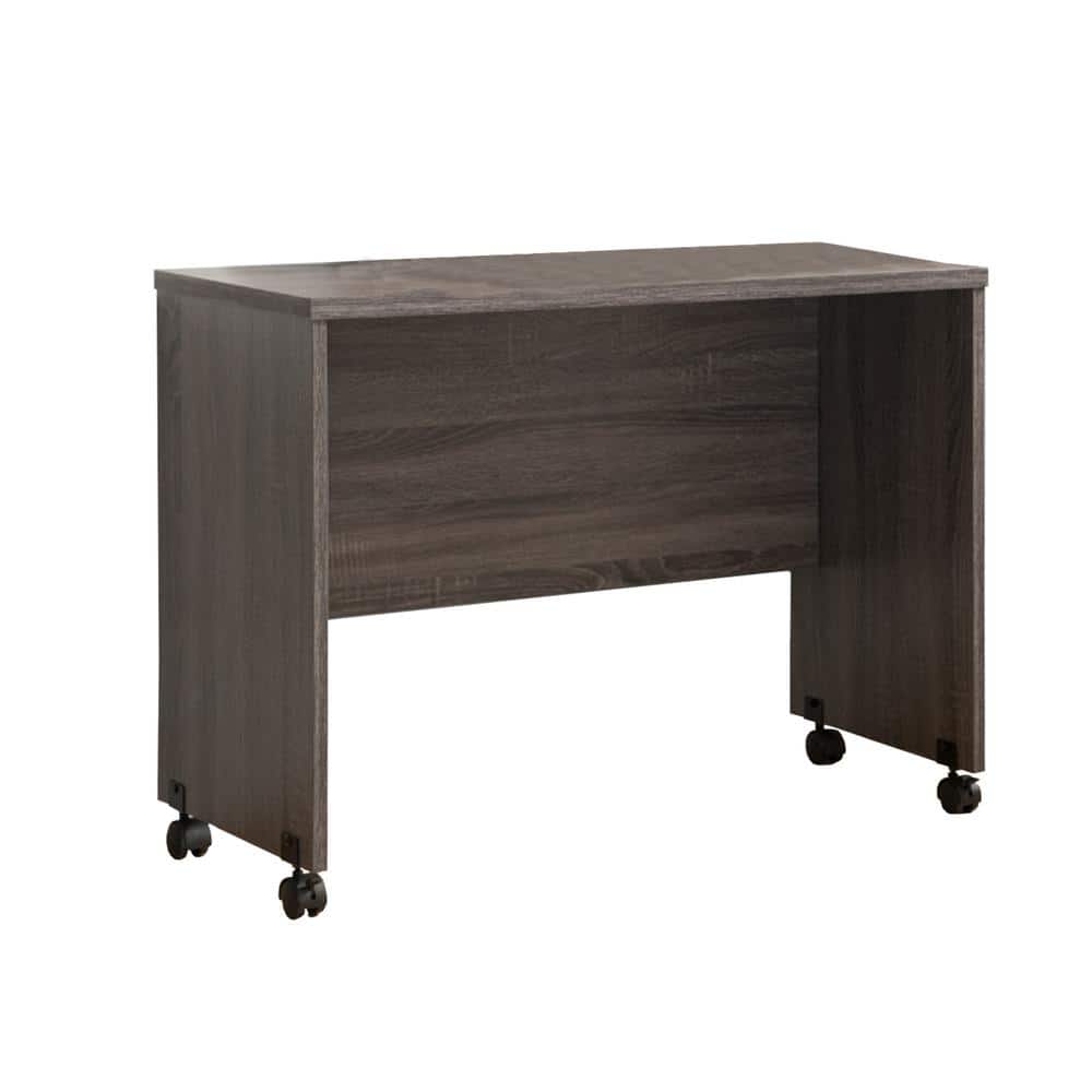 Benjara Brown Easy Mobility Stylish Return Table BM148853 - The Home Depot