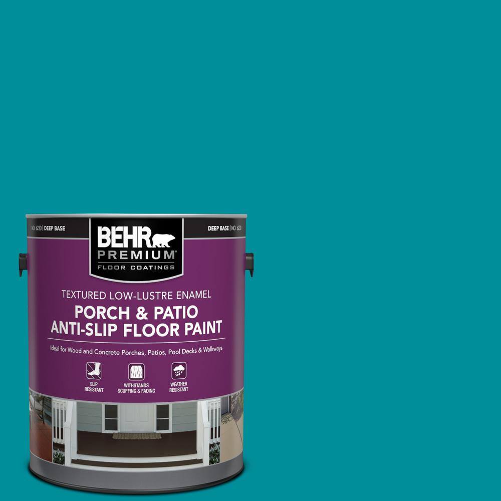 BEHR PREMIUM 1 gal. #P470-6 Bella Vista Textured Low-Lustre Enamel ...