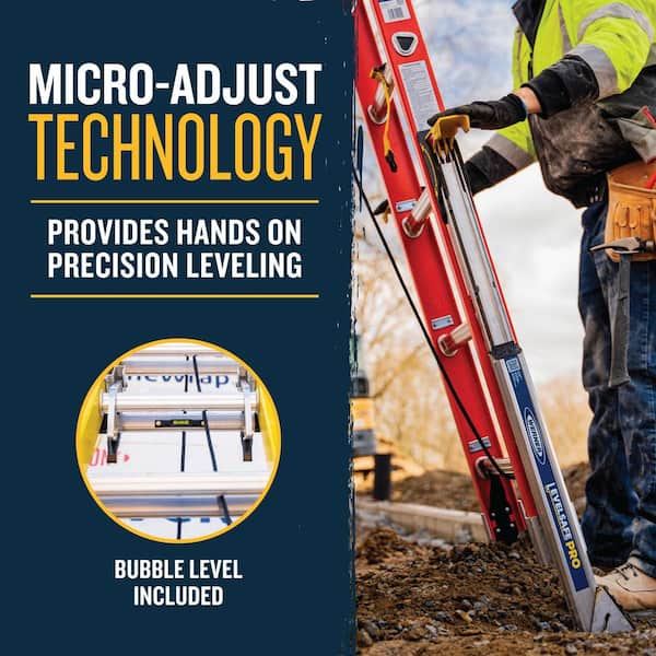 Werner Level Safe Pro Automatic Leveling Accessory for Extension ...