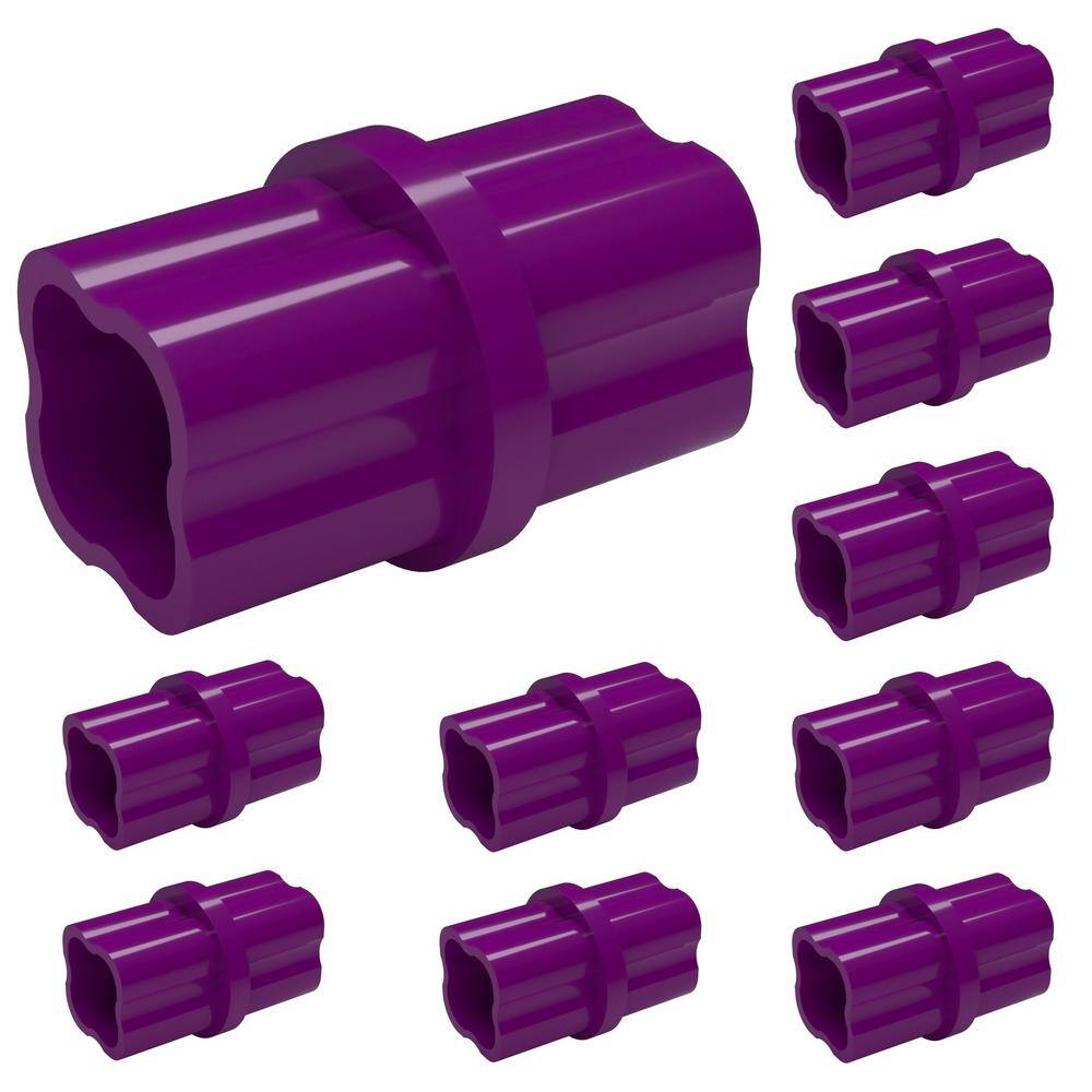 Formufit 1-1/4 in. Furniture Grade PVC Sch. 40 Internal Coupling in ...