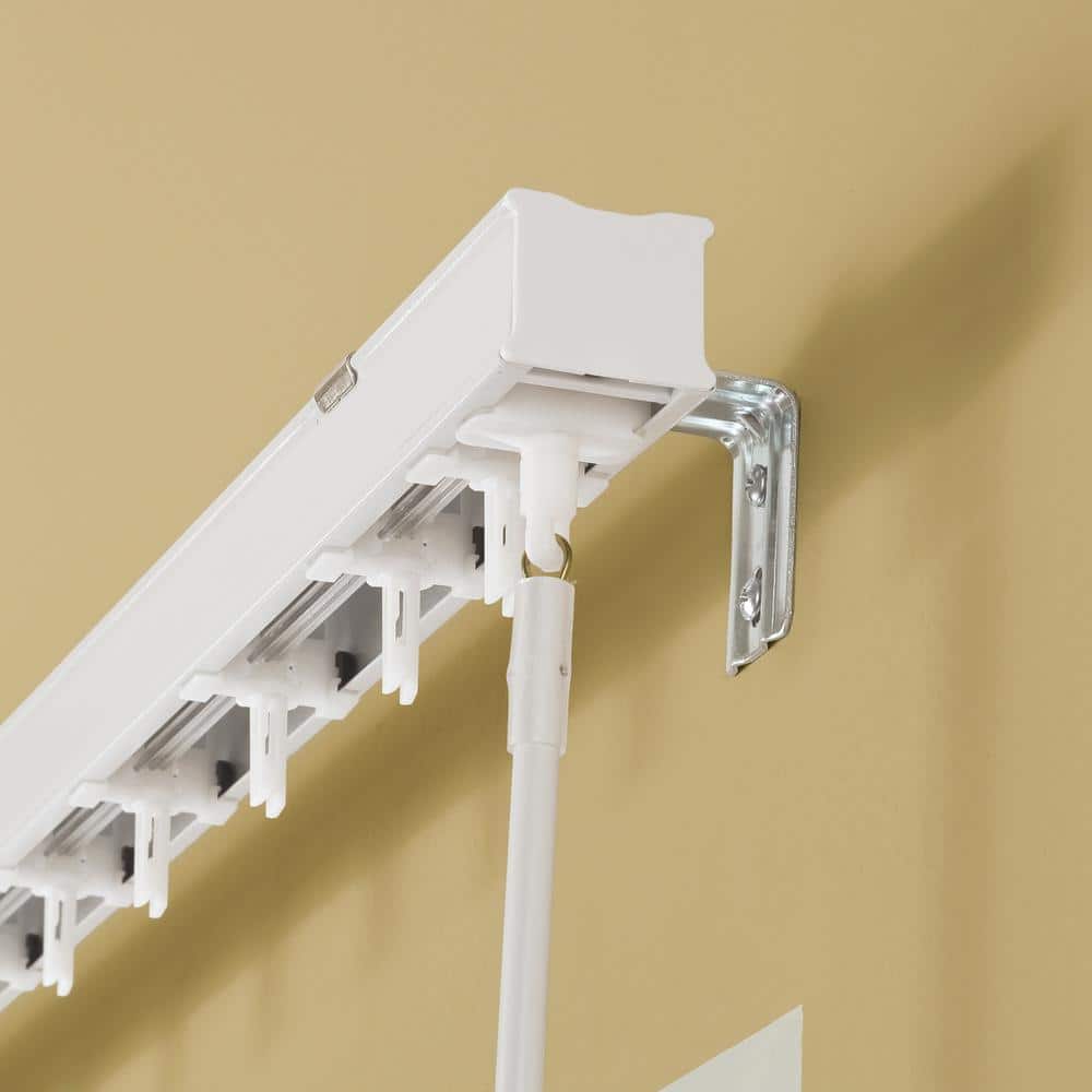 Home Decorators Collection White Vertical Blinds Head Rail for Sliding ...