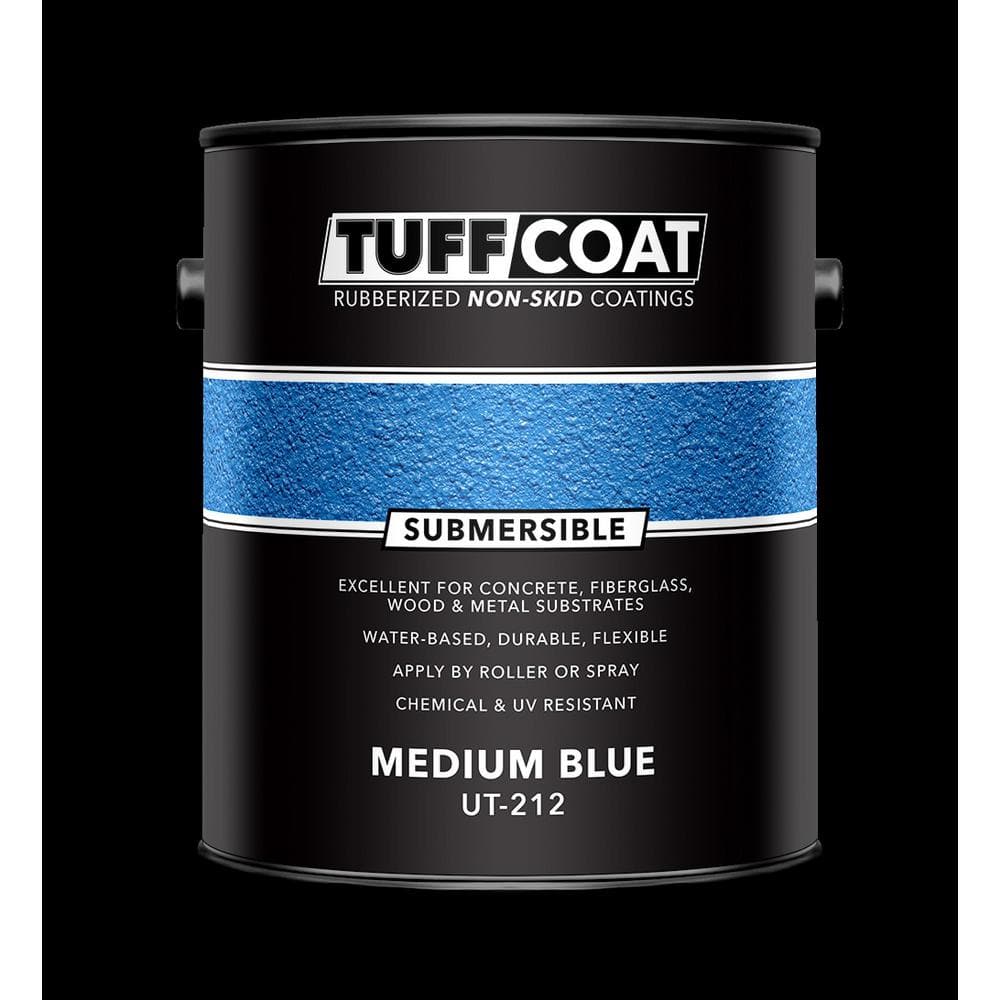 TUFF COAT UT-212 1-Gl Medium Blue Interior/Exterior, Concrete/Wood ...