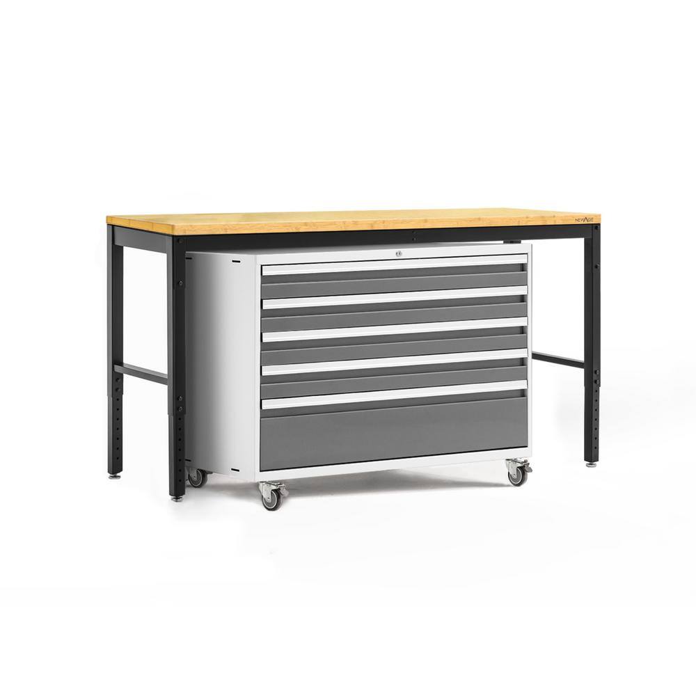 NewAge Products Pro Series 84 in. W x 37.5 in. H x 24 in. D 18-Gauge ...