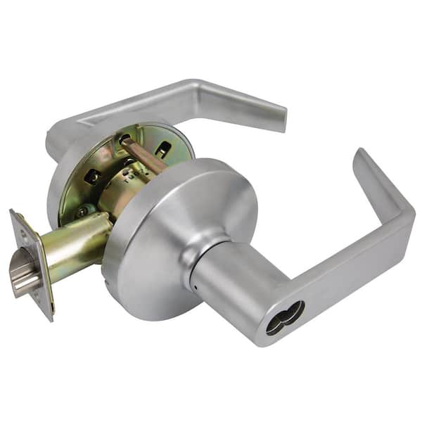 US Lock 3000 Series GR1 2-3/4 in. Backset US26D Entrance Door Lever ...