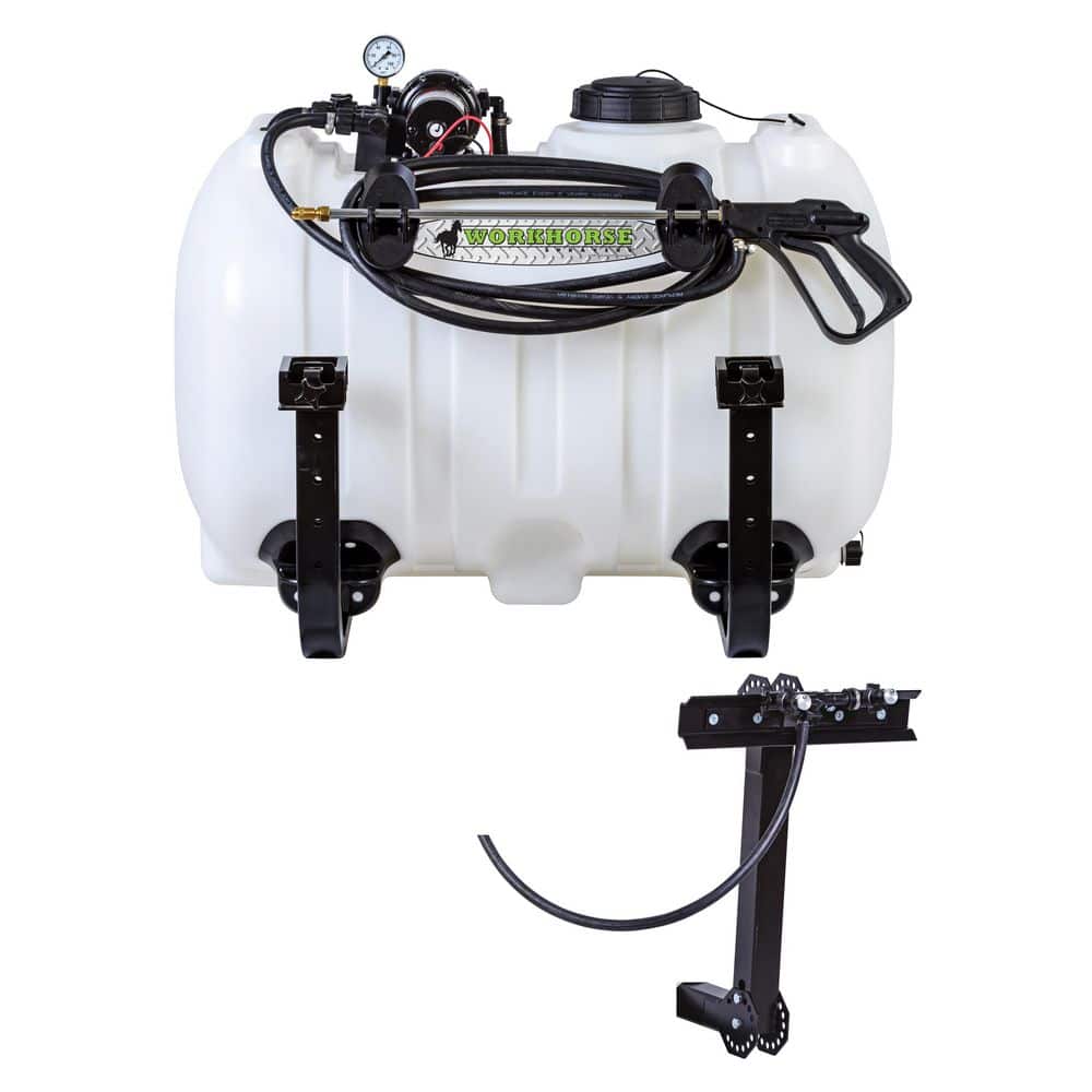 WORKHORSE UTV Sprayer 60 Gal. 12-Volt boomless hitch mount for UTV's ...
