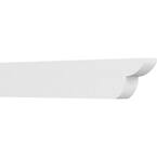 Ekena Millwork 4 in. x 8 in. x 42 in. Standard Crestline Architectural ...