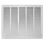 Everbilt 24 in. x 24 in. Steel Return Air Grille in White E17024X24 ...