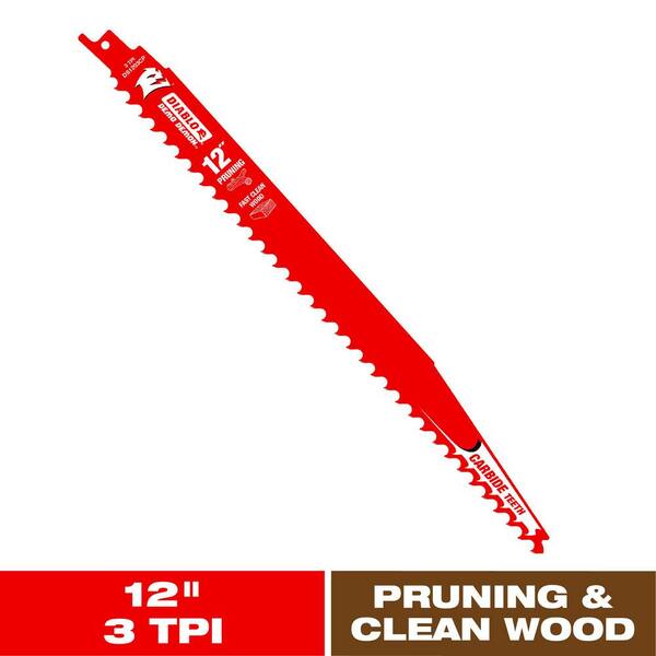 Sawzall Blades Diablo Demo Demon Reciprocating Saw Blades - 6-Inch ...