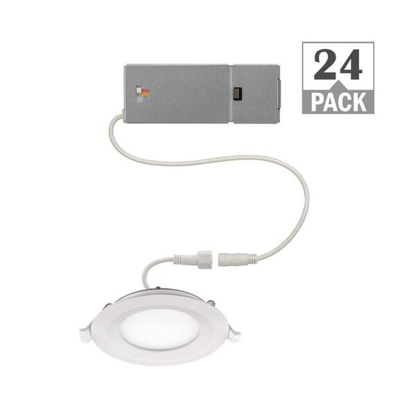 Reviews for ETI LIGHTING 4 in. Canless Integrated LED Recessed Light ...