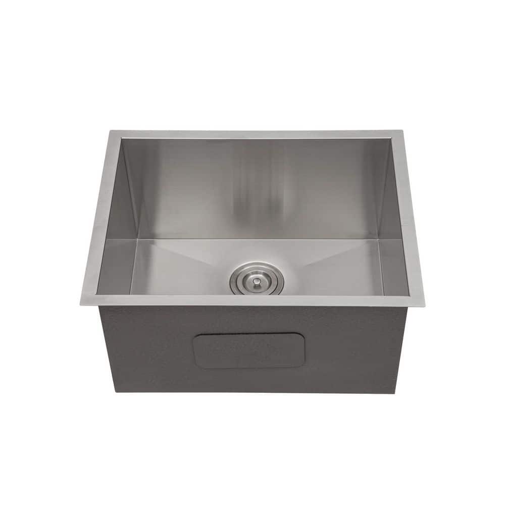 UPC 753252983231 - 23 in. Undermount Single Bowls 16 Gauge White ...