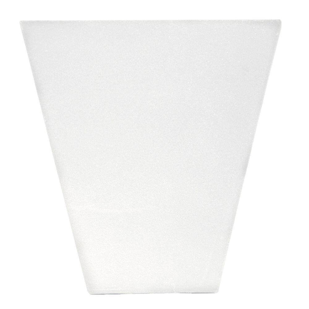 Builders Edge 6 in. Flat Panel Window Header Keystone in 001 White ...
