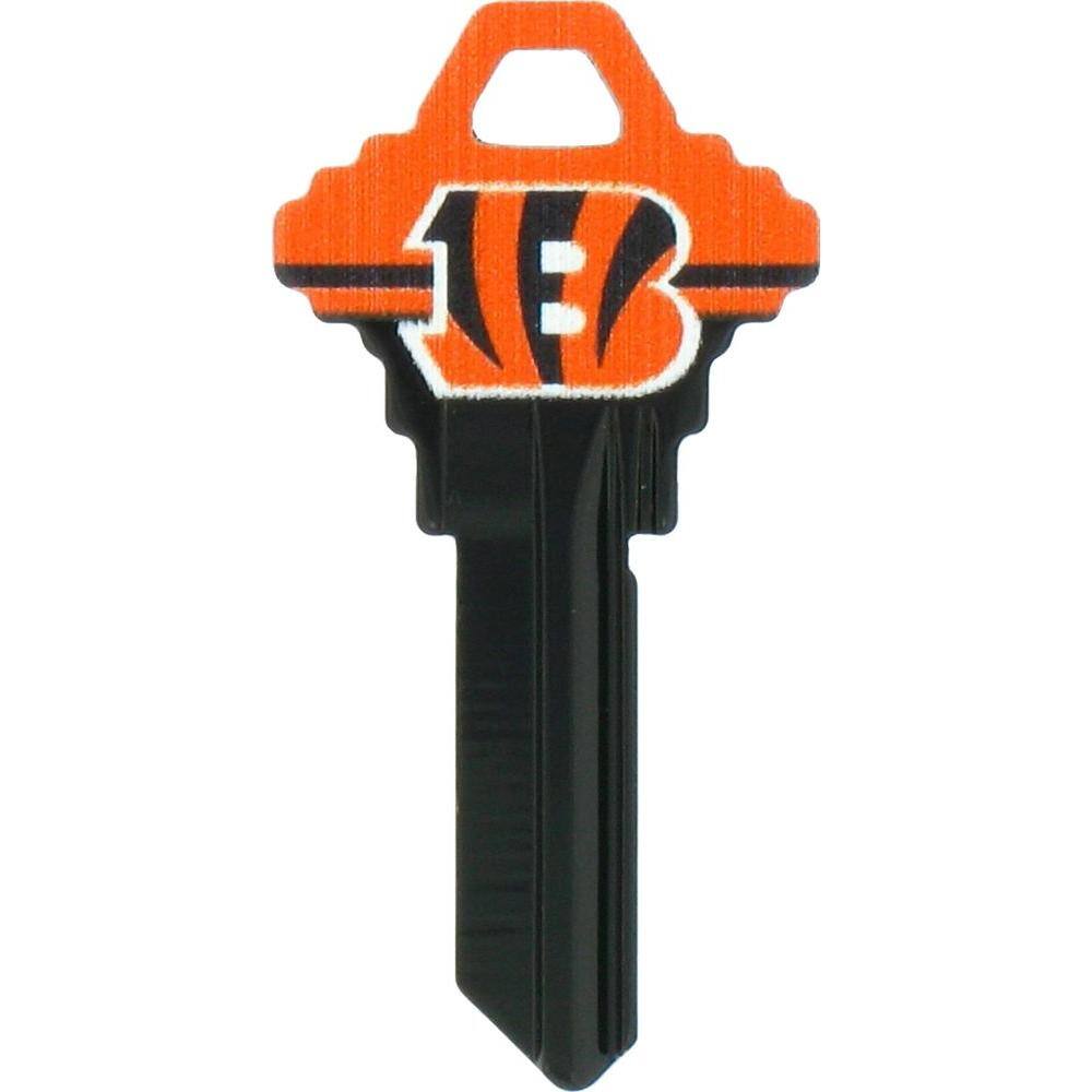 Hillman #68 NFL Cincinnati Bengals Key Blank 89599 - The Home Depot