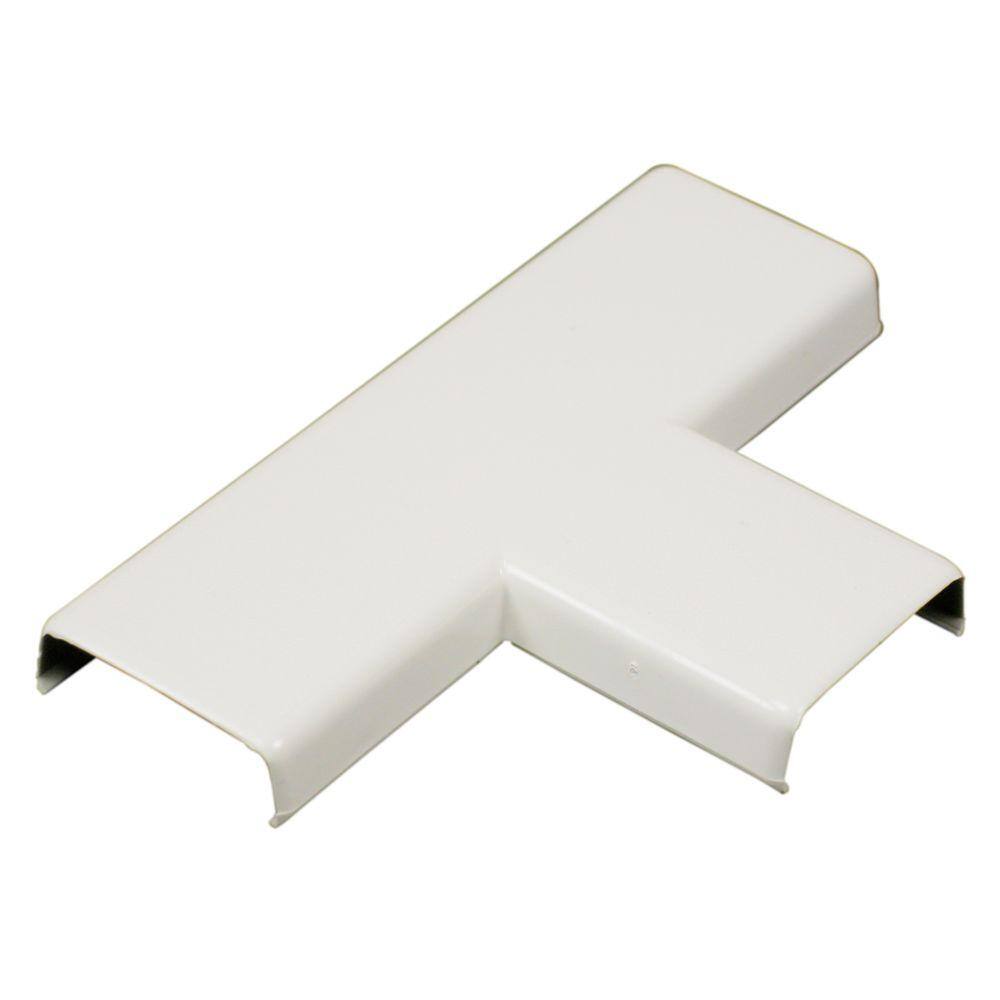 Wiremold Legrand Non-Metallic T-Fitting - White NMW11 - The Home Depot
