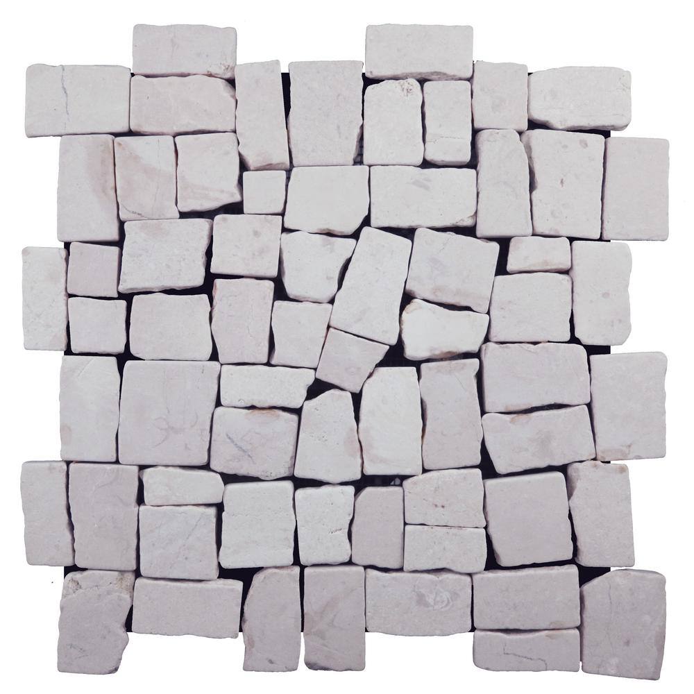 Have a question about TILE CONNECTION Block Tile White 11 in. x 11 in ...