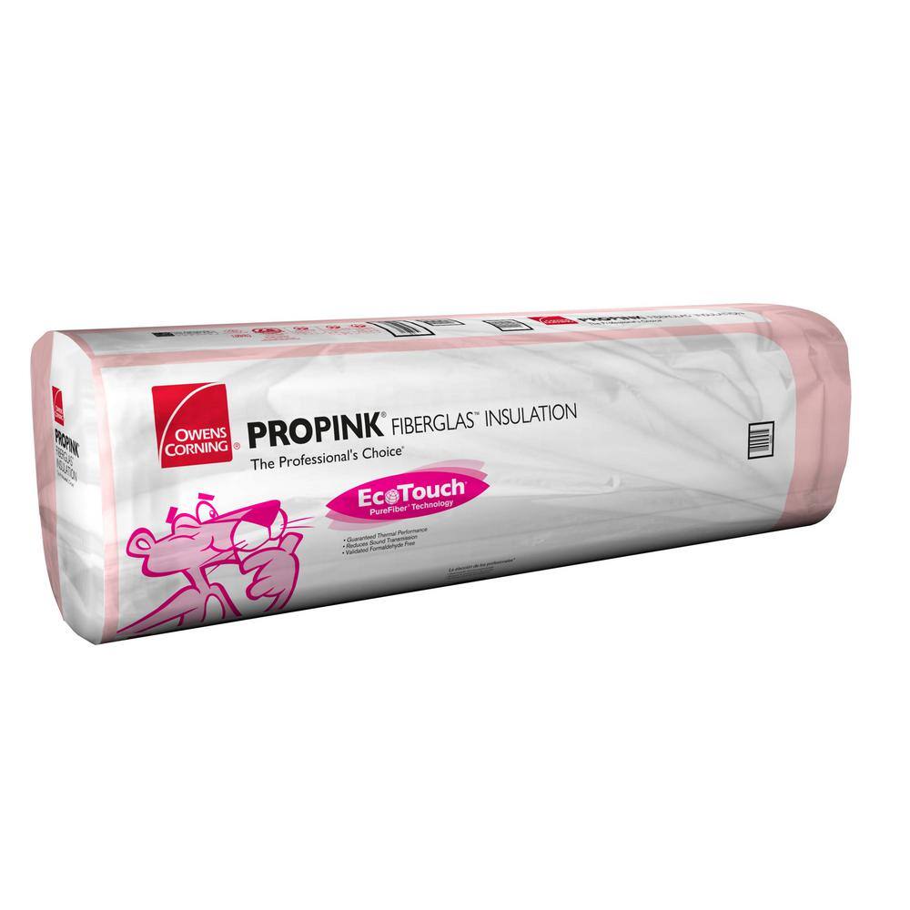 Owens Corning R-30 Flame Spread Fiberglass Insulation Batt 16 in. x 48 ...