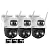 Defender AI Powered Guard Pro 3K PLUS Dual Lens PTZ Wi-Fi 6-Plug-in ...
