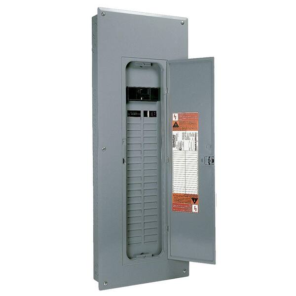 Square D Homeline 200 Amp 40-Space 40-Circuit Indoor Main Breaker Load ...