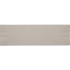 Daltile Stencil Beige 4 in. x 12 in. Glaze Porcelain Half Moon Floor ...