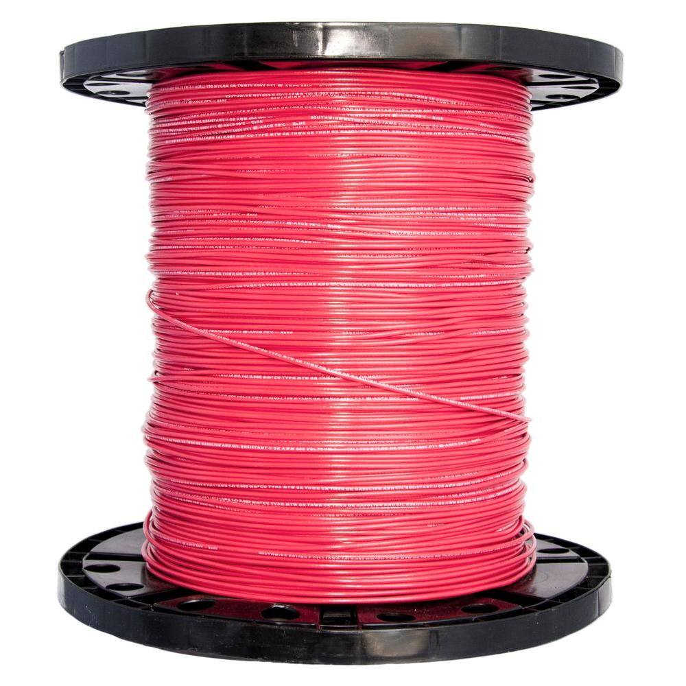 Reviews for Southwire 2500 ft. 14 Red Solid CU THHN Wire | Pg 1 - The ...