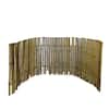Master Garden Products 2 ft. H x 5 ft. L Bamboo Ornamental Fence OBF-24 ...