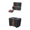 RIDGID Pro Gear System Gen 2.0 Mobile Job 28 in. Rolling Tool Box and ...