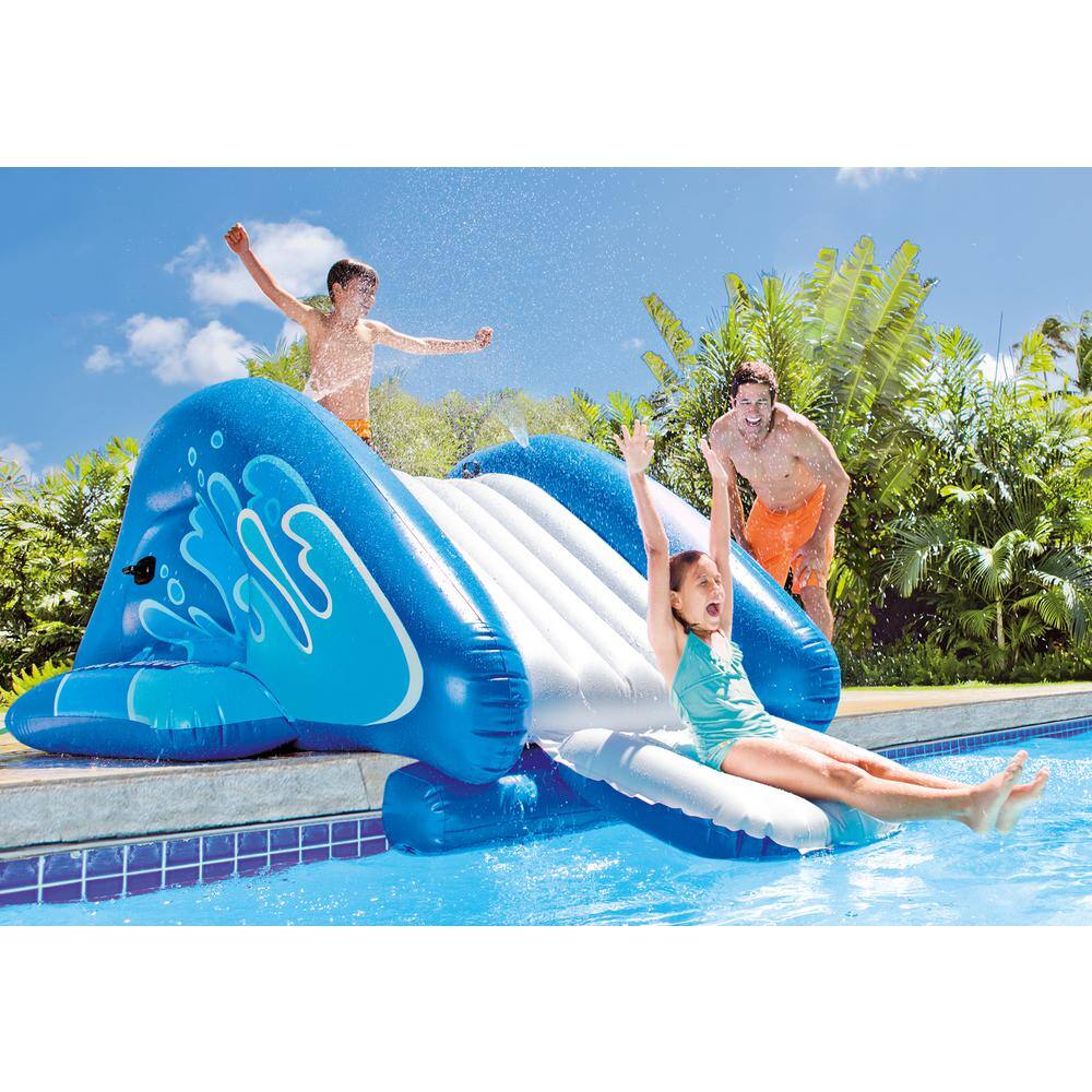 Buy Kool Splash Inflatable Play Center Swimming Pool Water Slide Online ...