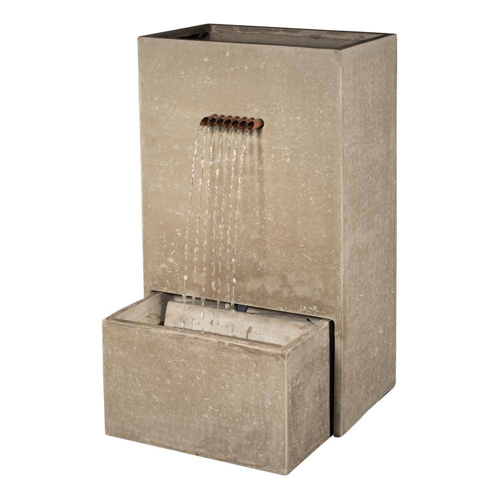 Reviews for Saverne Waterfall Fountain Zinc | Pg 1 - The Home Depot