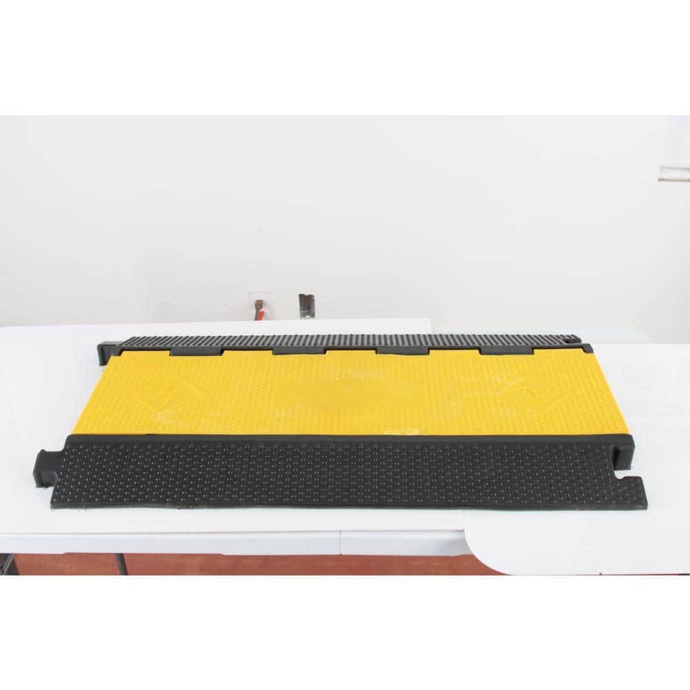 Pyle Multi-Channel Cable Protective Cover Ramp, Cord/Wire Concealment ...