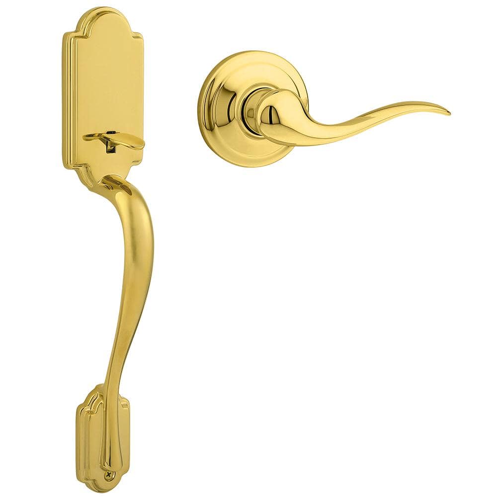 Reviews for Kwikset Arlington Lifetime Polished Brass Handle Only ...