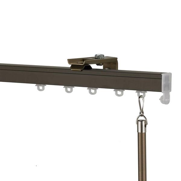 Art Decor Euroscope 72 in. Non-Adjustable Single Traverse Window ...