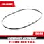 Milwaukee 30-9/16 in. 8/10 TPI Compact Extreme Thick Metal Cutting Band ...