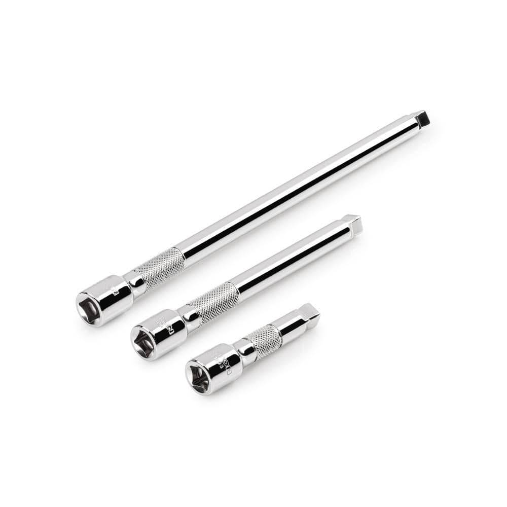TEKTON 3,6, 10 in. 3/8 in. Drive Wobble Extension Set (3-Piece ...