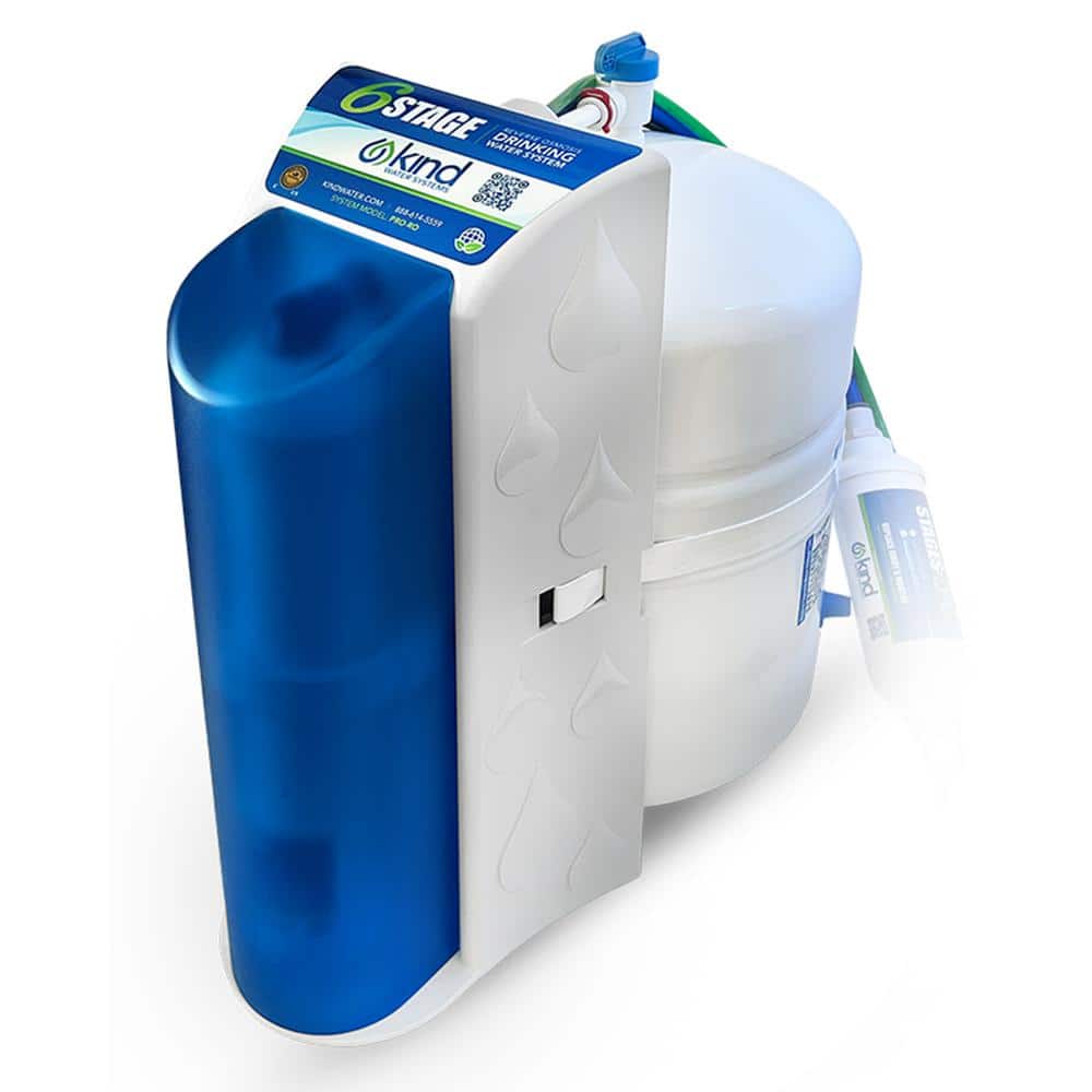 KIND Kind Water Systems 6-Stage Reverse Osmosis Drinking Water System ...