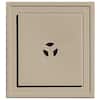 Builders Edge 7.9375 in. x 7.3125 in. #085 Clay Slim Line Universal ...