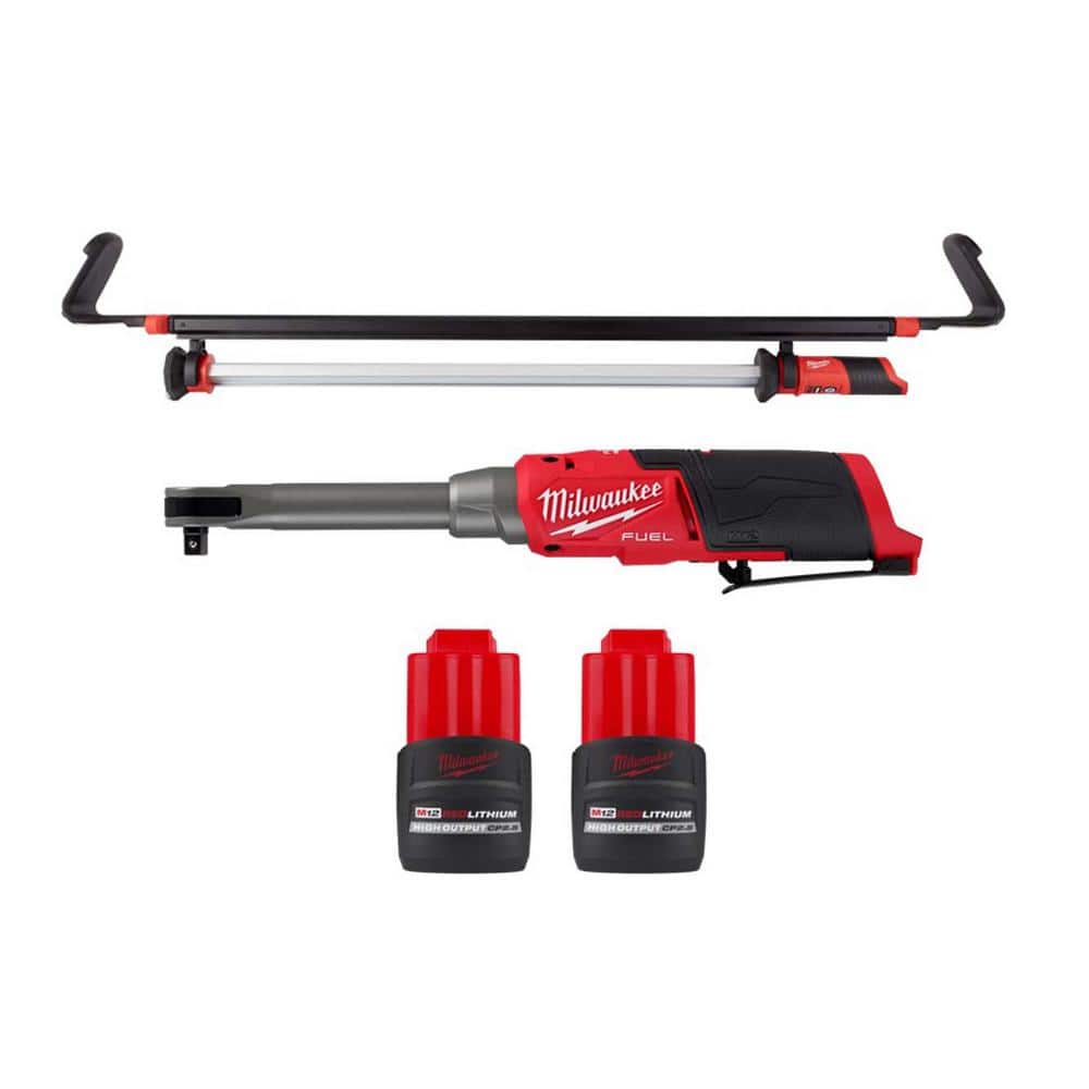 Milwaukee M12 FUEL 12V 3/8 in. Extended Reach High Speed Cordless ...