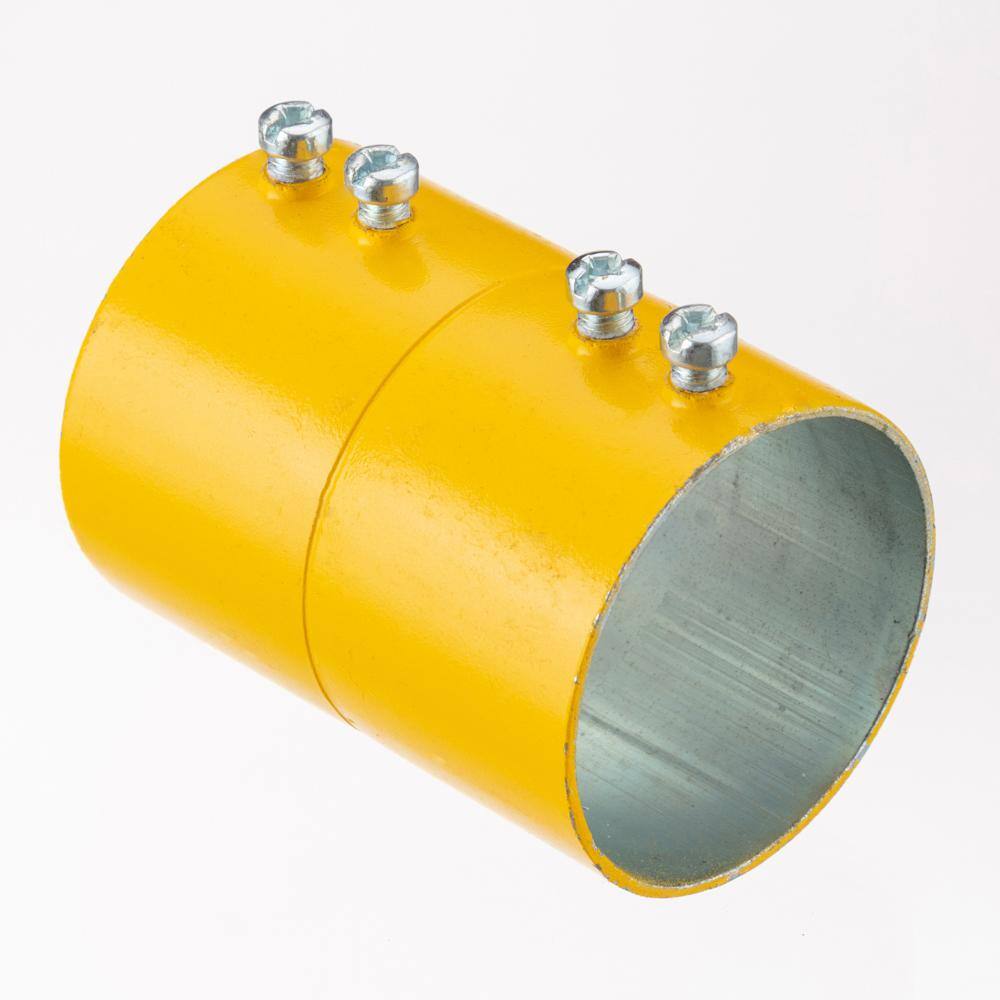 BRIDGEPORT 2 in. Color-Coded White EMT Couplings (5-Pack) 245-SW - The ...