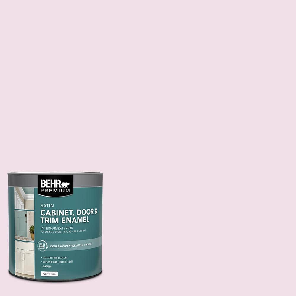 Reviews for BEHR PREMIUM 1 qt. #M120-1 Pink Proposal Satin Enamel ...