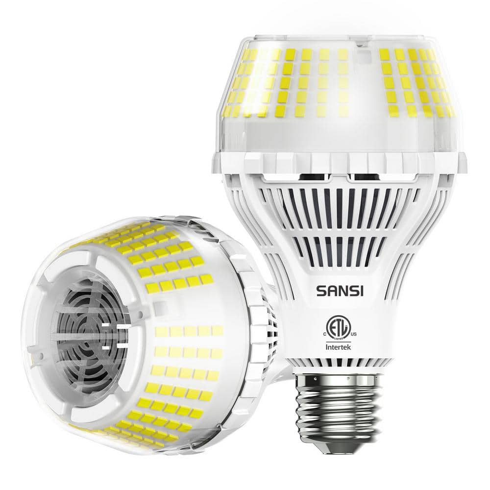 SANSI 250-Watt Equivalent A21 E26 Base Daylight (5000K) 4000 Lumen Non ...