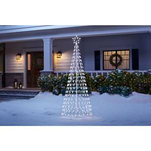 Outdoor Christmas Trees - Outdoor Christmas Decorations - The Home Depot
