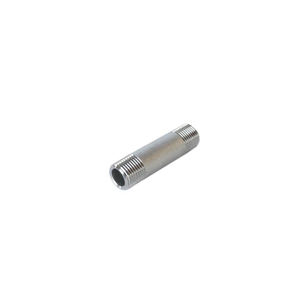 Guardian 1/4 in. x 10 in. S80 304/304L Stainless Steel Nipple TBE ...