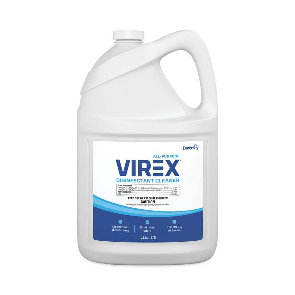 Diversey Virex 1 Gal. Lemon Scent Disinfecting All-Purpose Cleaner 2 ...
