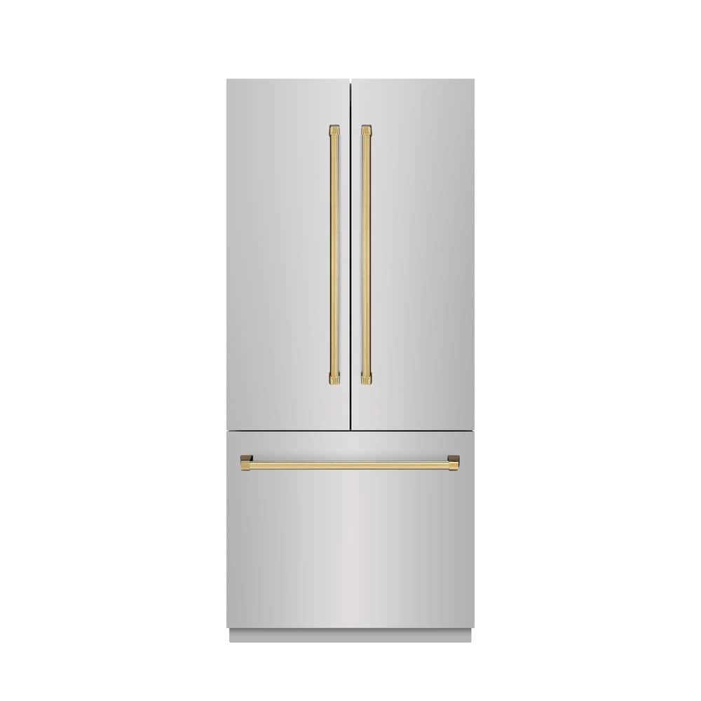 ZLINE Kitchen and Bath Autograph 36 in. 19.6 cu. ft. Counter Depth ...