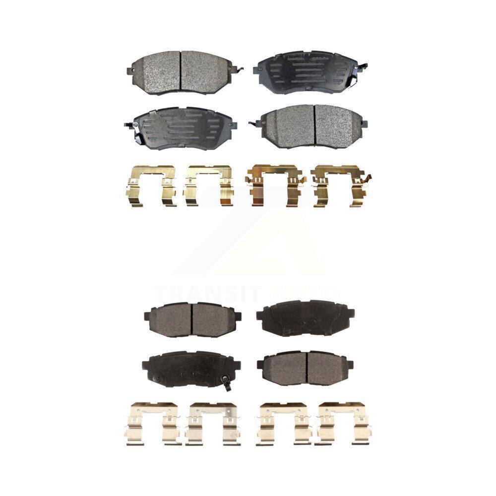 TEC Front Rear Ceramic Brake Pads Kit For Subaru Forester Outback Legacy Tribeca B9 KTC-100051 ...