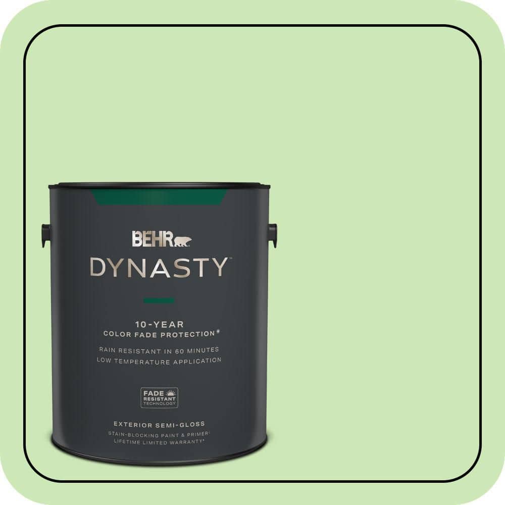 BEHR DYNASTY 1 gal. #430A-3 Fairway Mist Semi-Gloss Exterior Stain ...