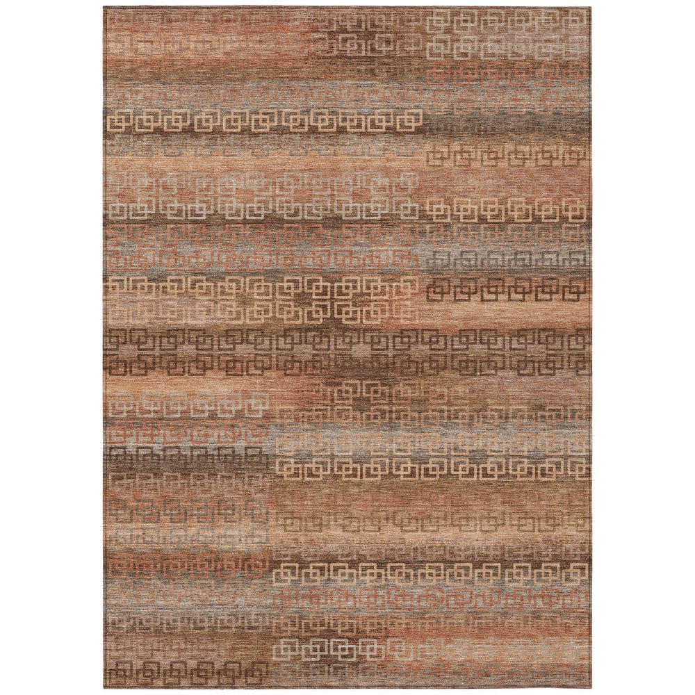 Addison Rugs Chantille Machine Washable Indoor/Outdoor Abstract ACN2029 ...
