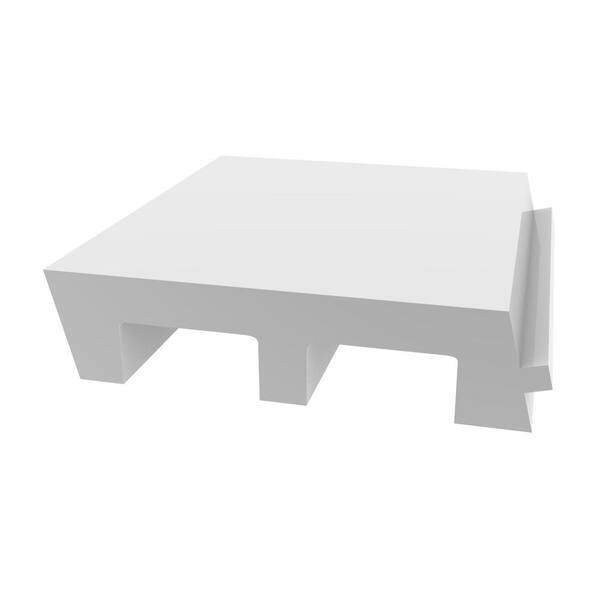 Royal Mouldings 7 ft. x 5-1/4 in. x 1-1/4 in. PVC Composite Sill ...