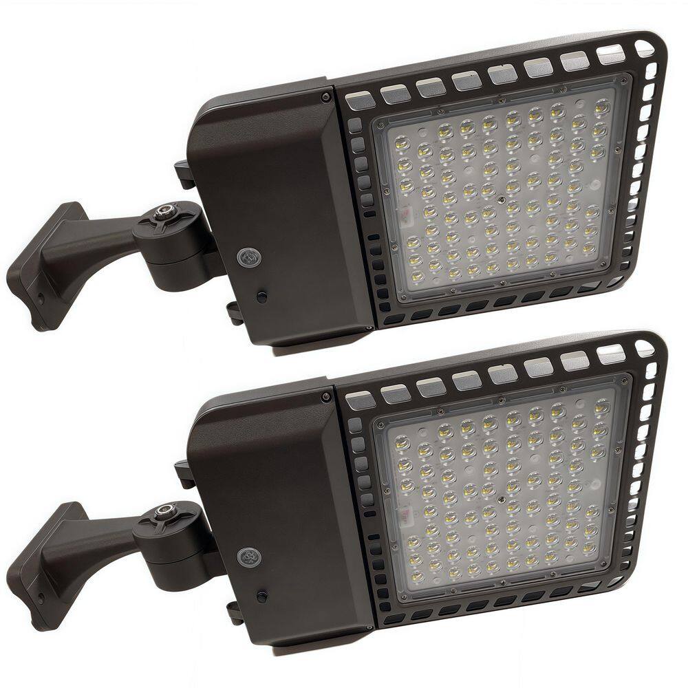 KOAOEIRS 39000 Lumen Dusk to Dawn Bronze Parking Lot Light,1500-Watt ...